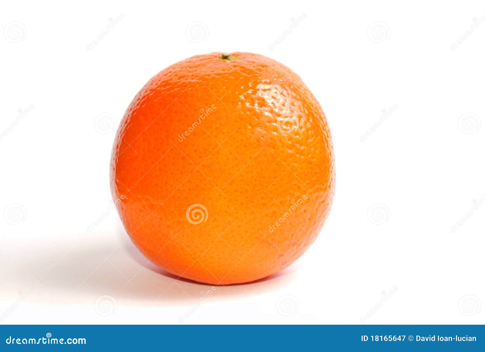 Orange isolated on a white stock image. Image of citrus - 18165647
