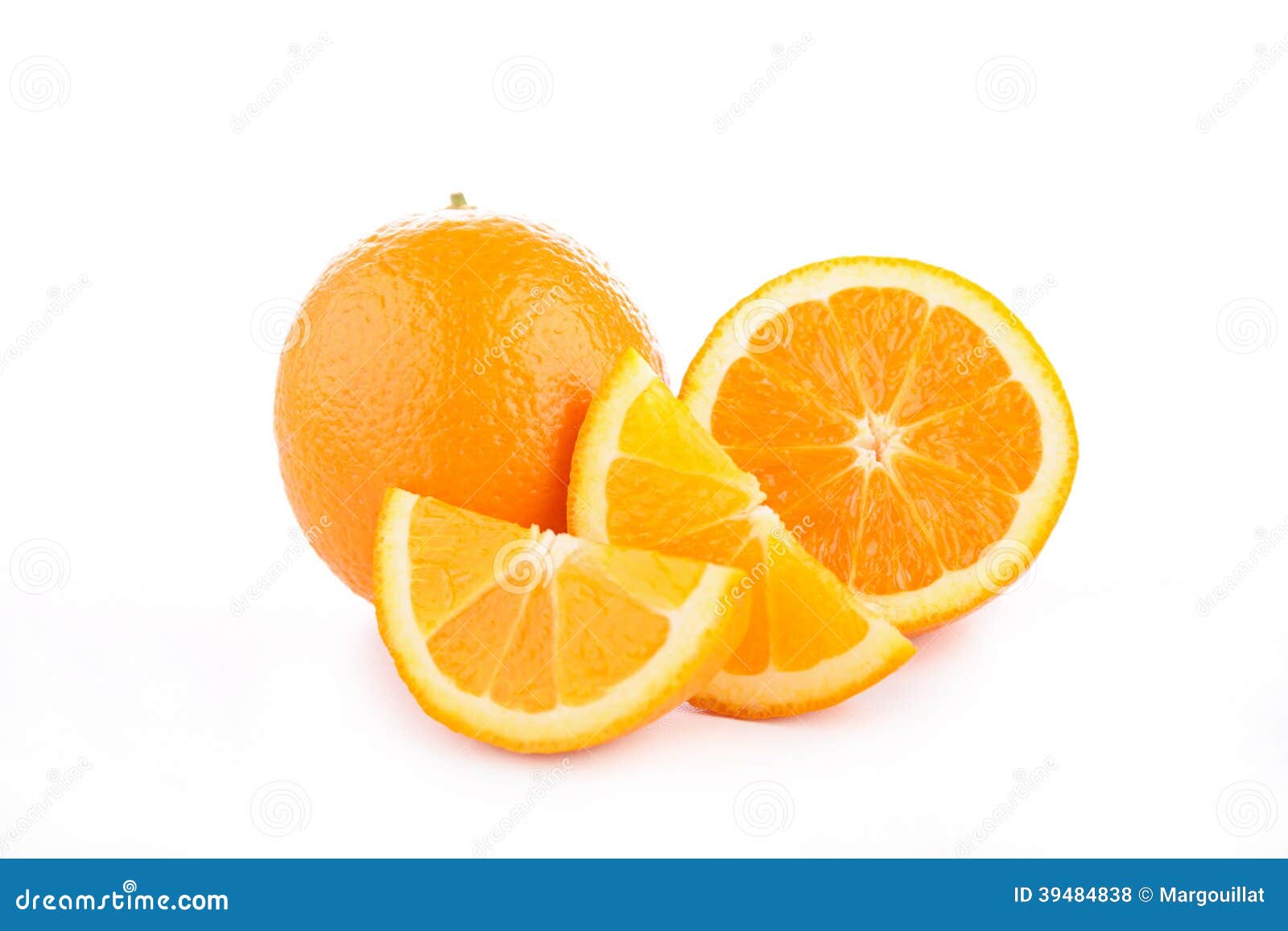 Orange isolated stock photo. Image of background, healthy - 39484838