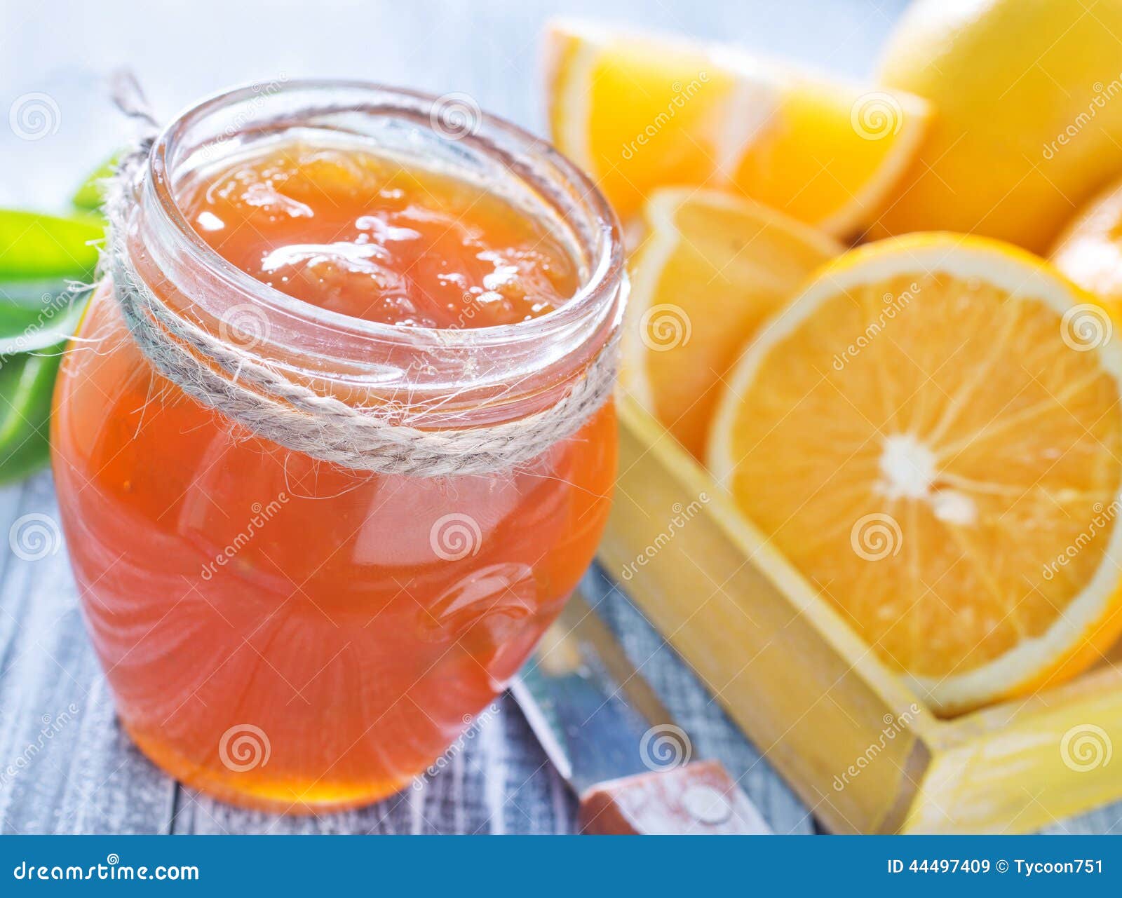 Orange jam stock image. Image of juicy, fresh, marmalade - 44497409