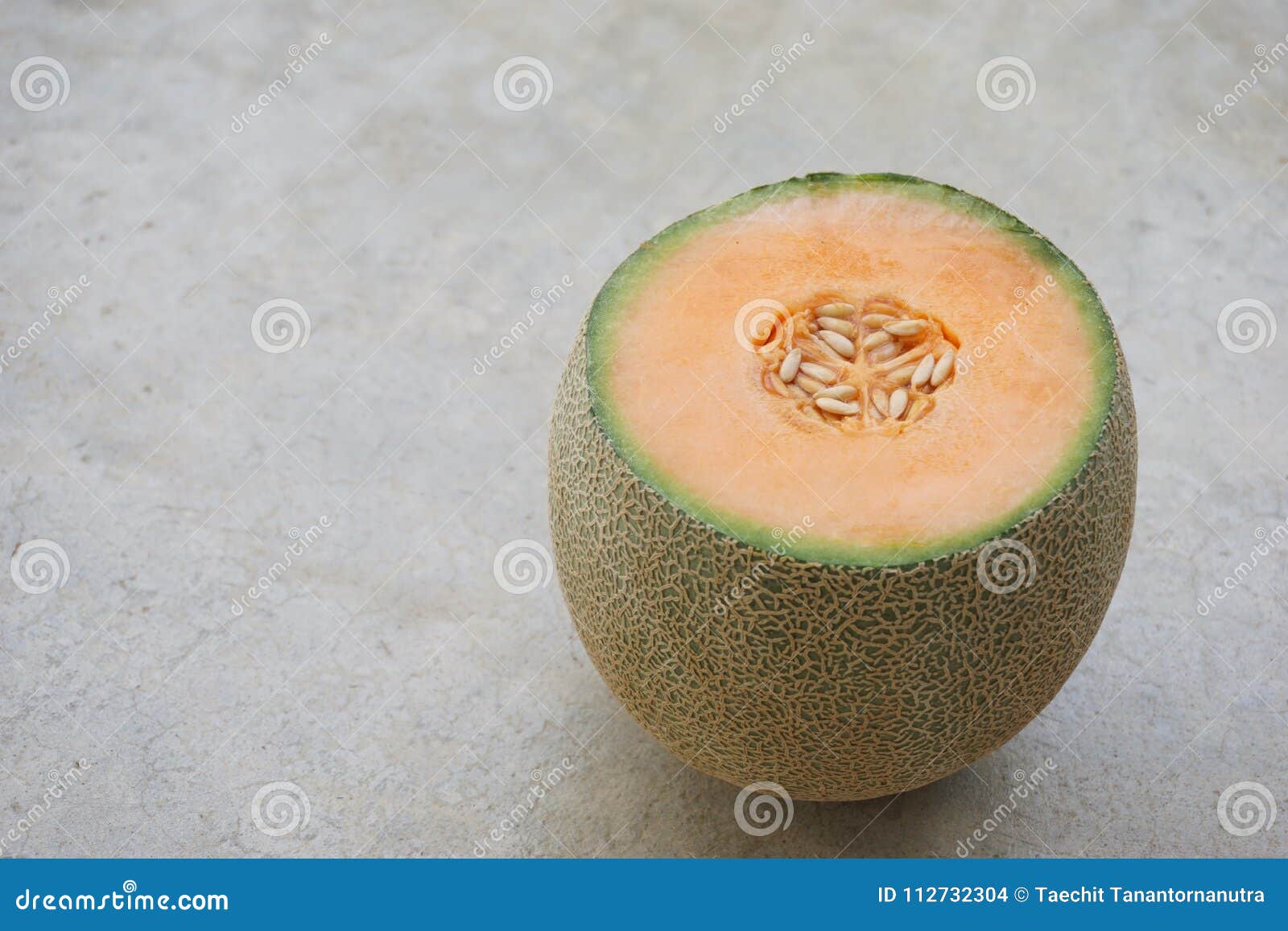 Orange Japanese Melon stock photo. Image of sliced, muskmelon - 112732304