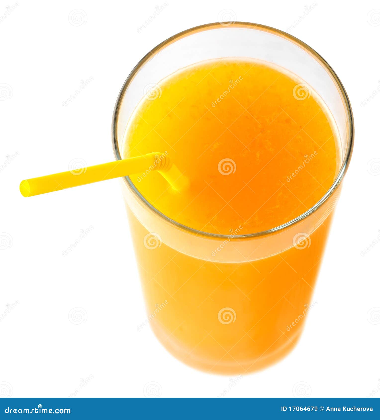 Orange juice, top view stock image. Image of juice, organic - 17064679