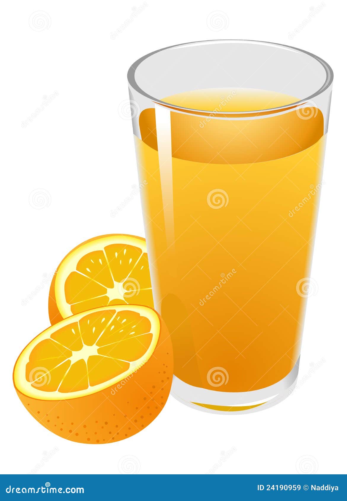 Orange Juice Water Splash Drop, Water Blob Orange Flat Isolated On ...