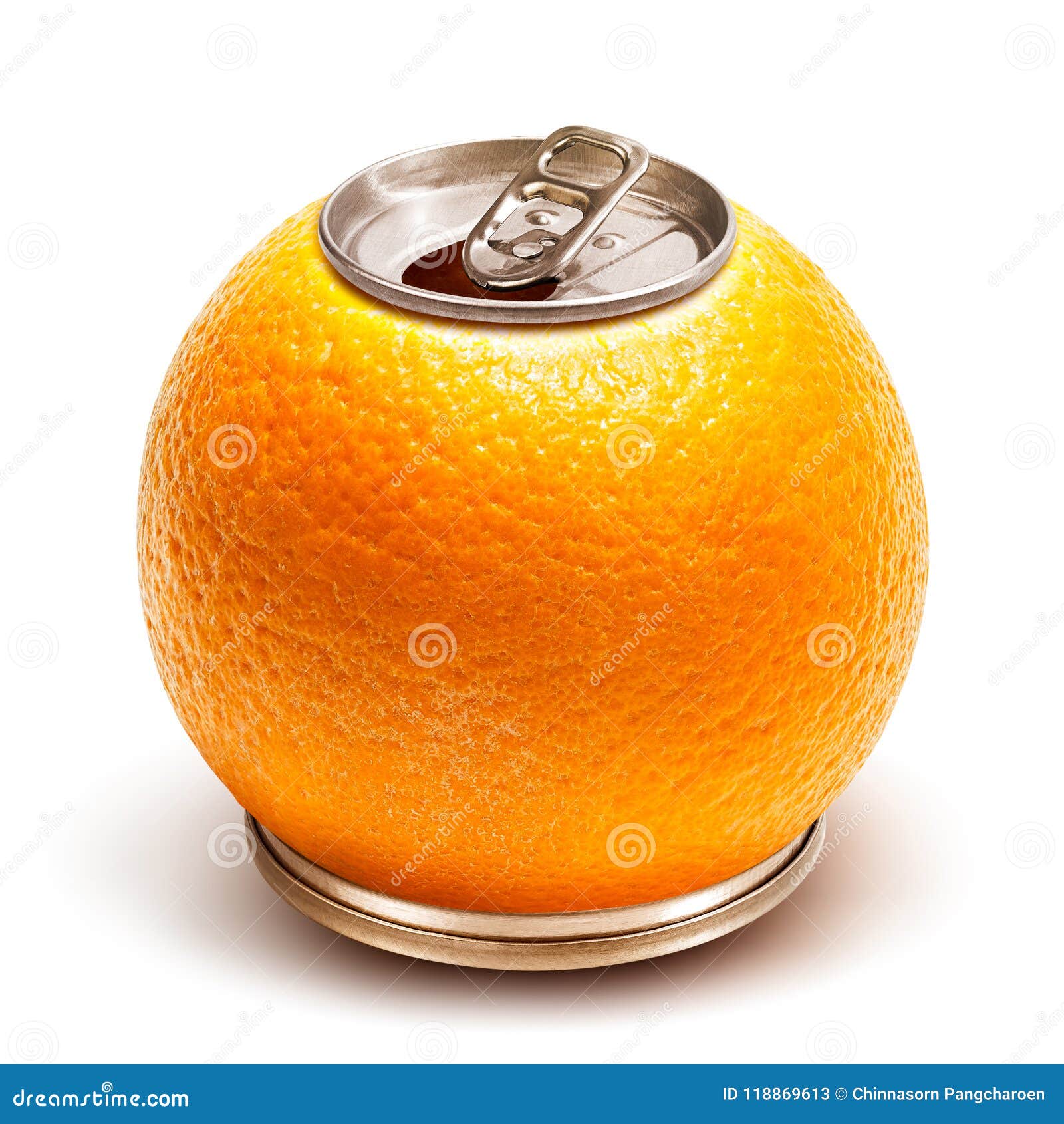 Orange juice can stock image. Image of juicy, fresh - 118869613