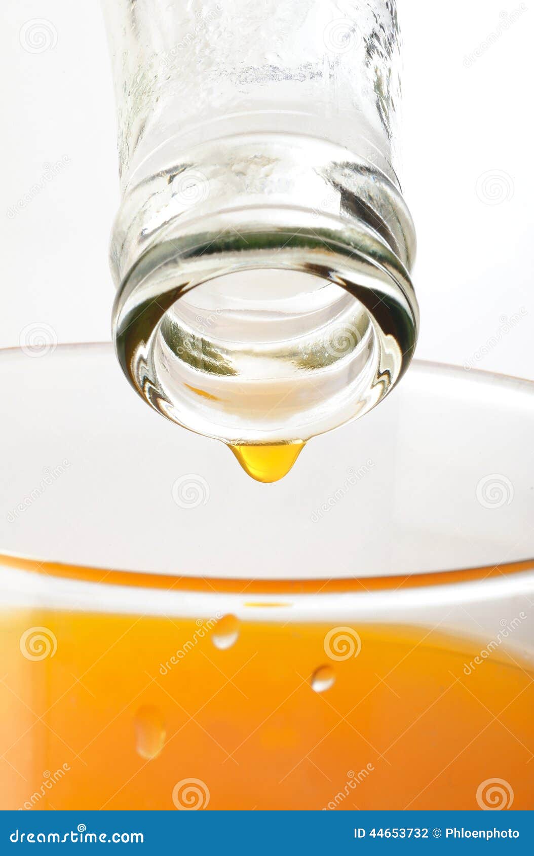 Orange juice drop stock photo. Image of transparency - 44653732