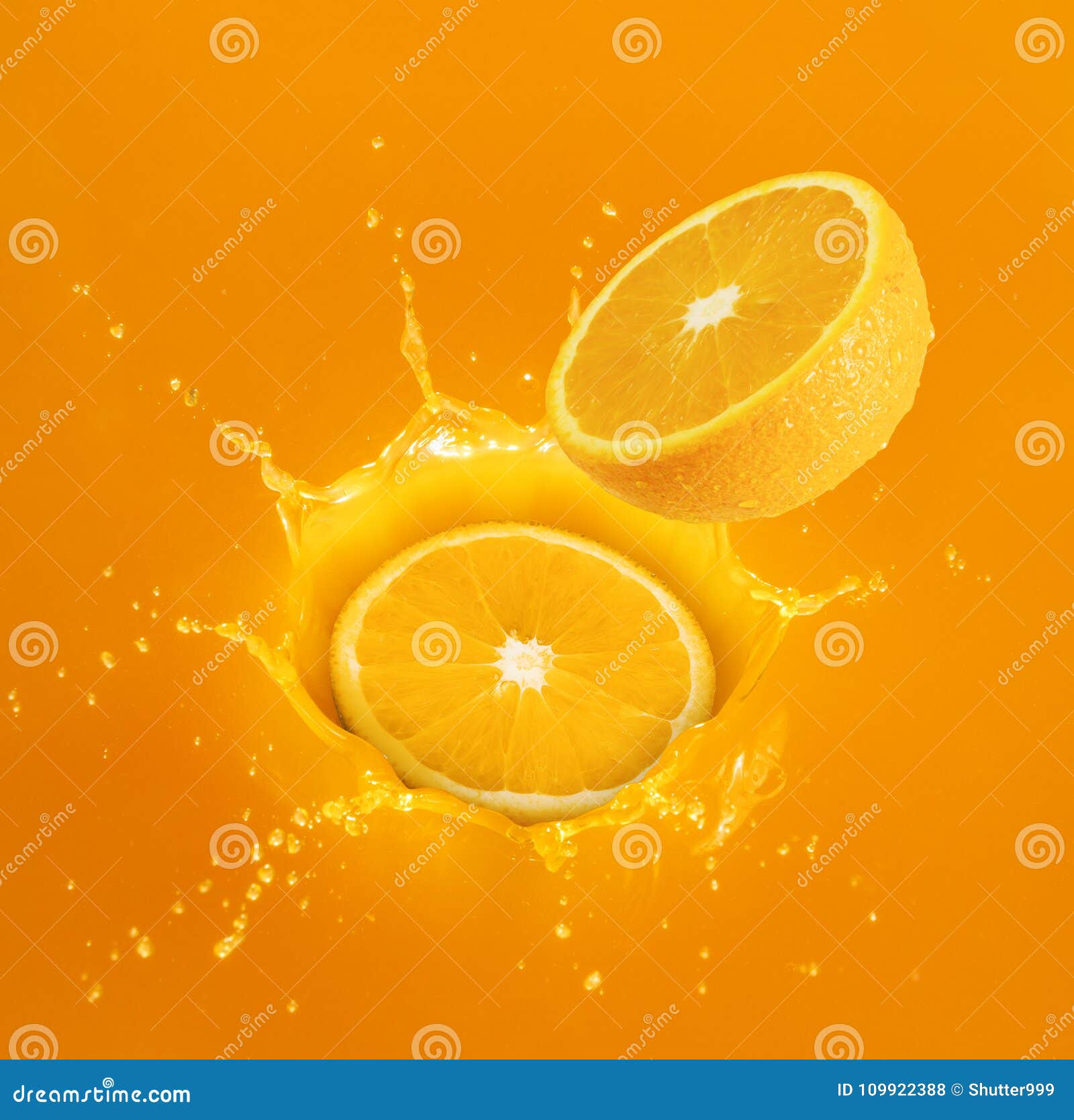 Orange Juice Drop and Splash, Fruit Stock Photo - Image of slice ...