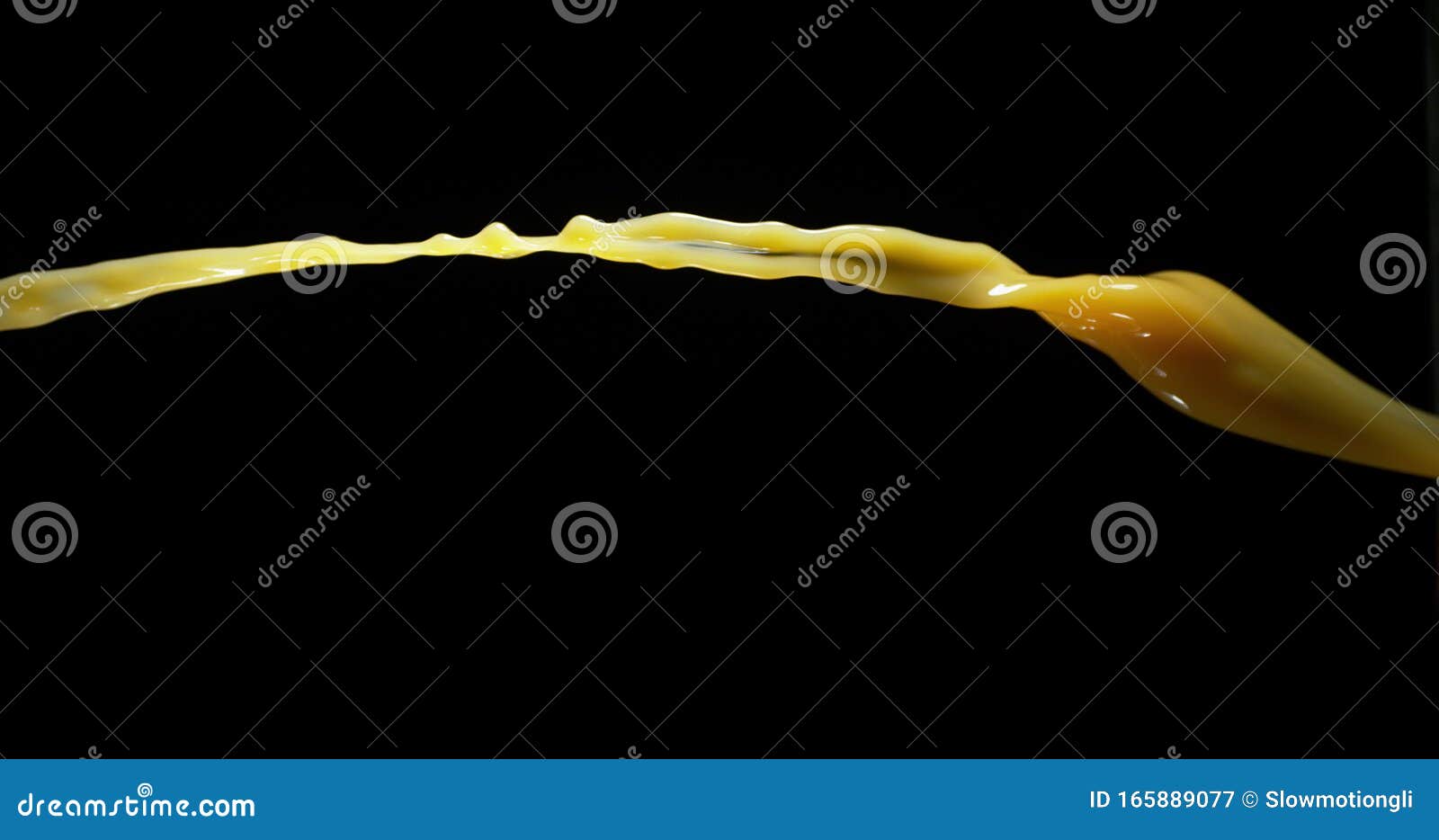 Orange Juice Exploding and Splashing on Black Background, Slow Motion ...