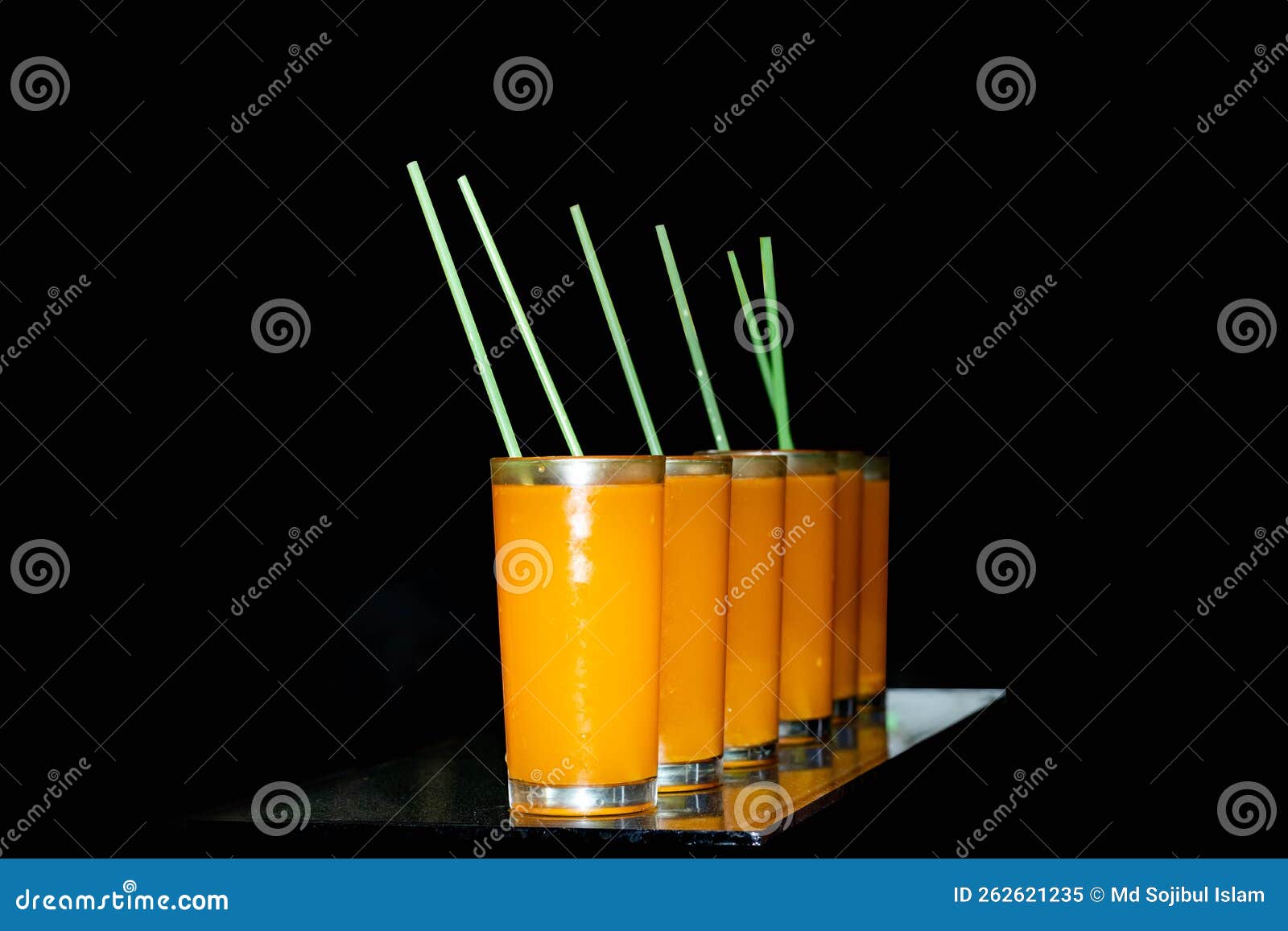 Orange Juice is a Liquid Extract of the Orange Tree Fruit Stock Image ...