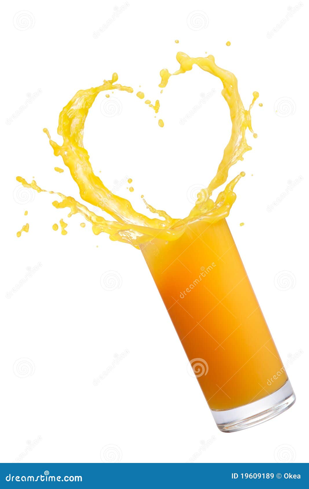 Orange juice splash stock image. Image of isolated, drink - 19609189