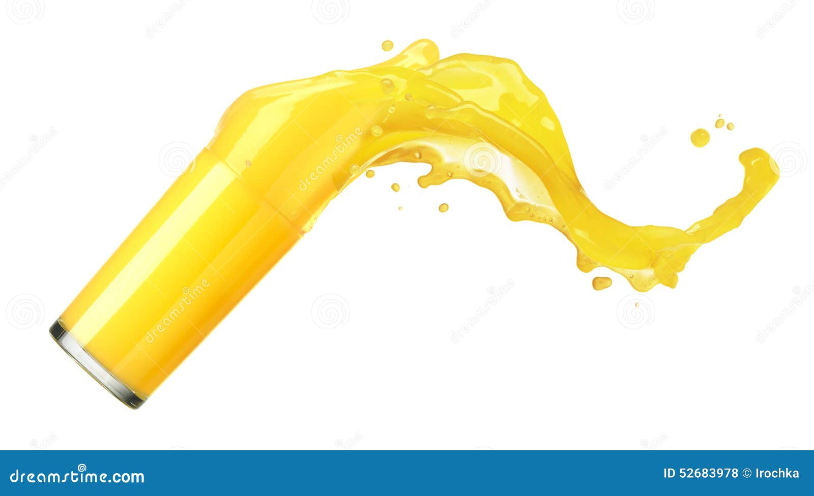 Orange Juice Splash Isolated Stock Photo - Image of fruit, refreshment ...