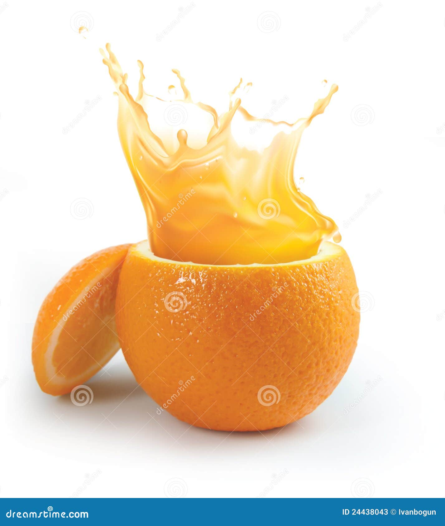 Orange juice splashing stock image. Image of health, eating - 24438043