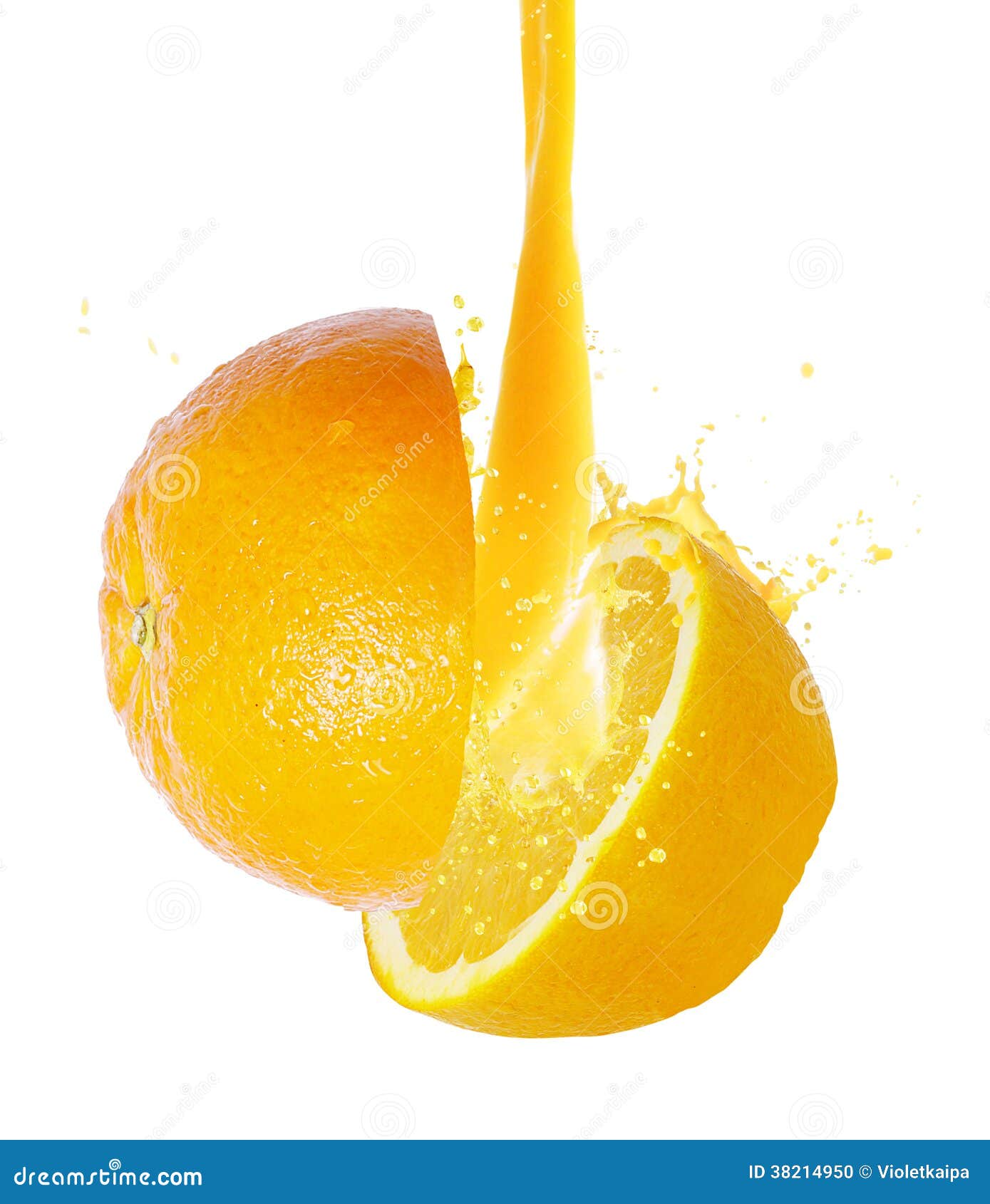 Orange juice splashing stock photo. Image of isolated - 38214950