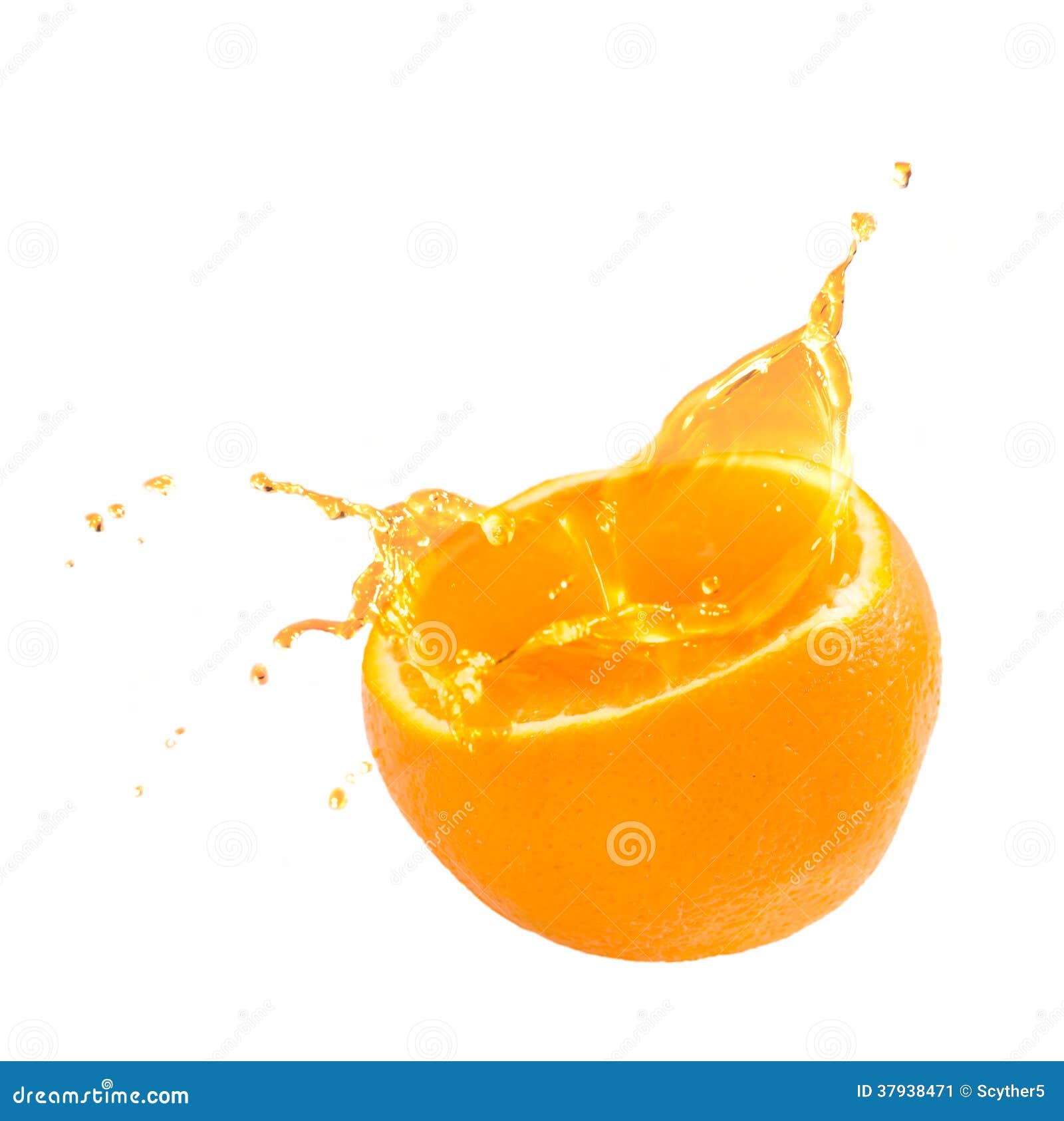 Orange juice splashing stock image. Image of delicious - 37938471