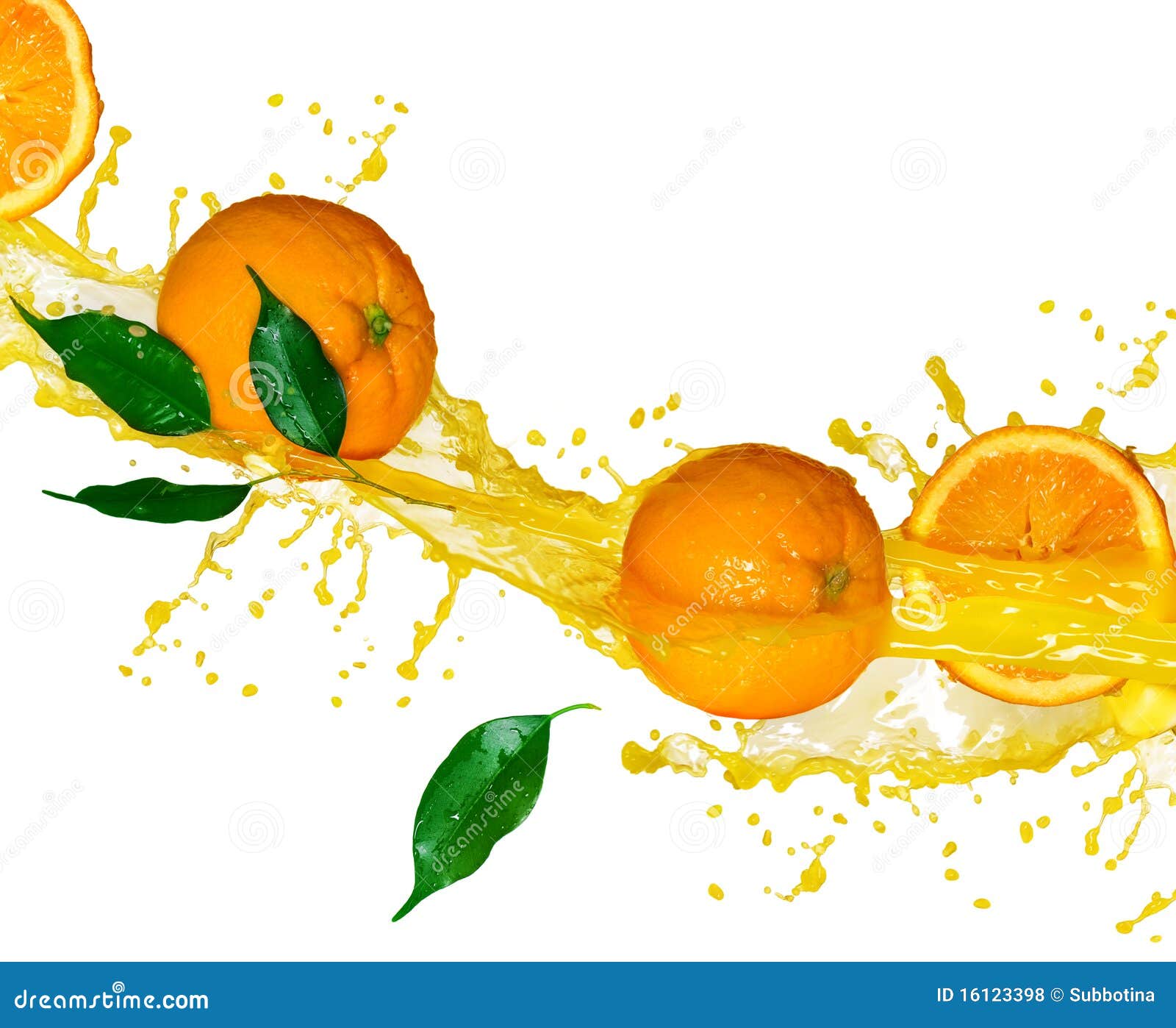 Orange Juice Splash Png