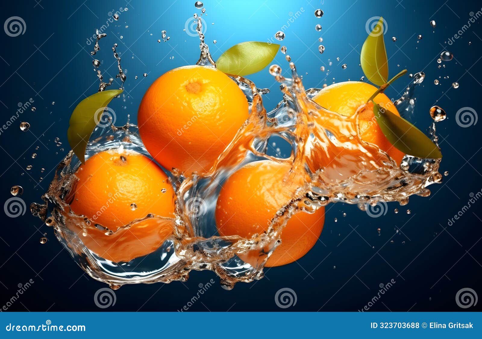Orange Juice, Orange Water Splash, Stock Photo - Image of isolated ...