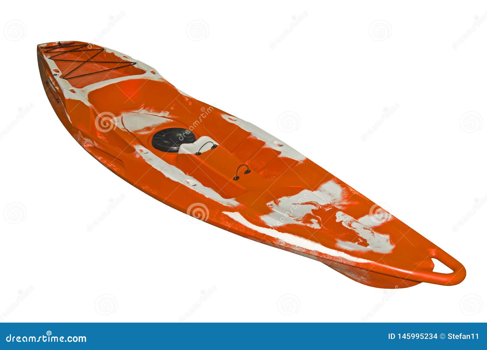 Orange kayak stock photo. Image of canoe, leisure, tourism - 145995234