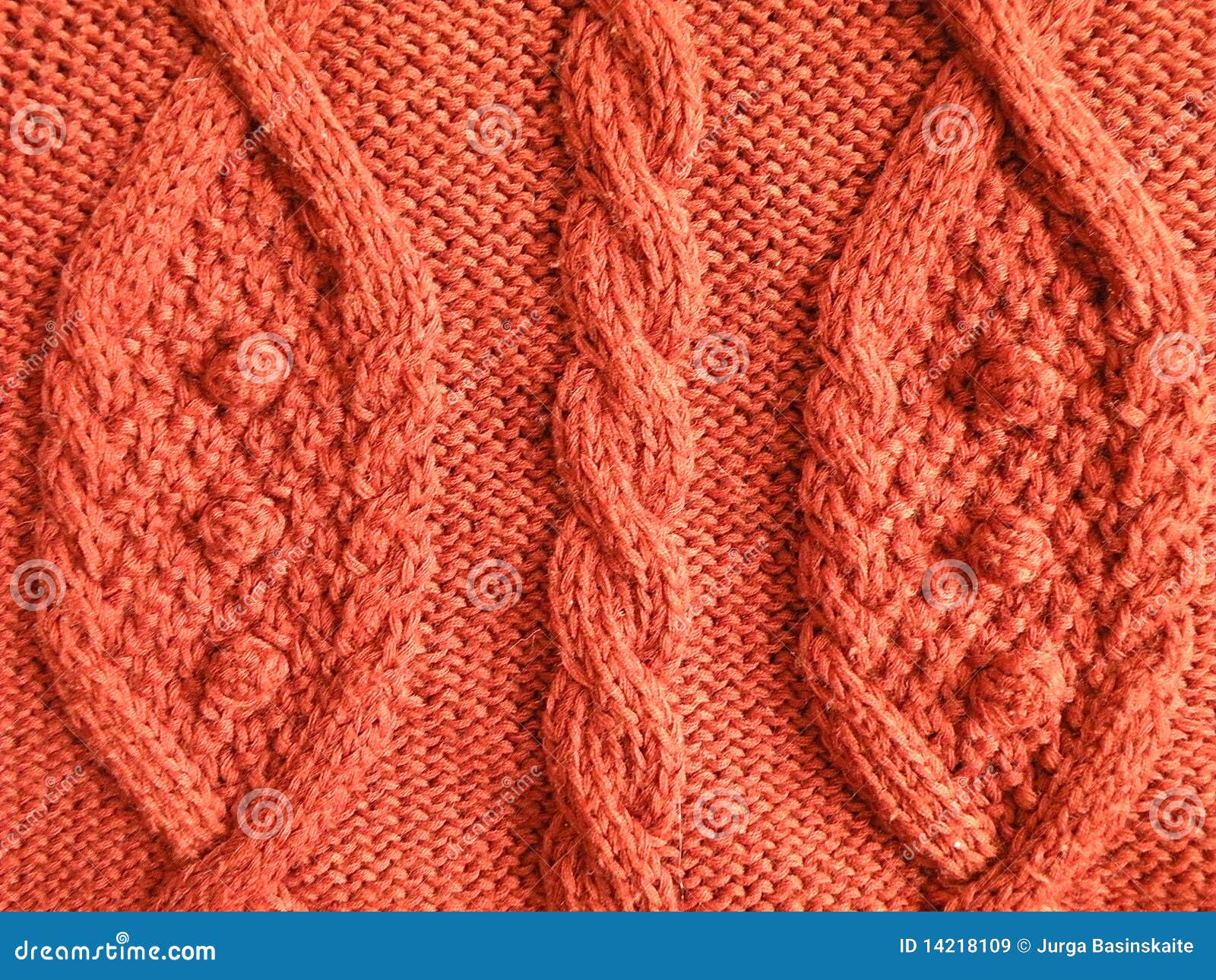 Orange knitting stock image. Image of wool, details, craftsmanship ...