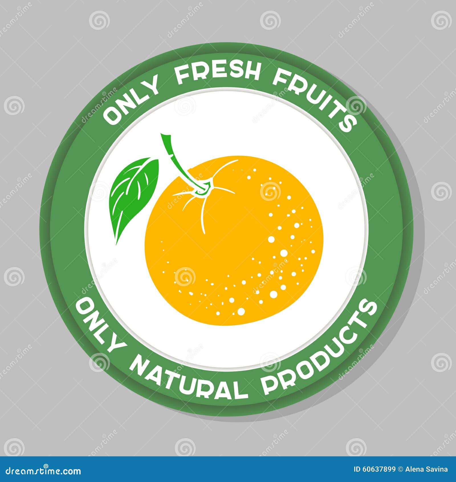 Orange Label stock vector. Illustration of food, nature - 60637899