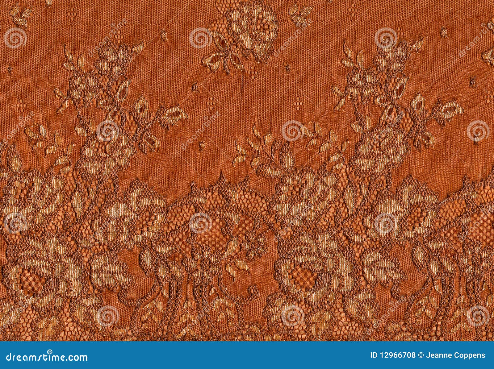 Orange lace pattern. stock photo. Image of dots, design - 12966708