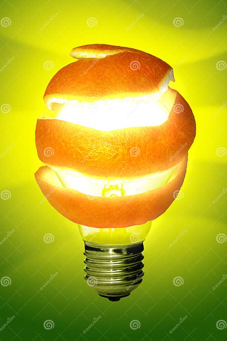 Orange Lamp stock image. Image of modern, igniting, backgrounds - 7966649