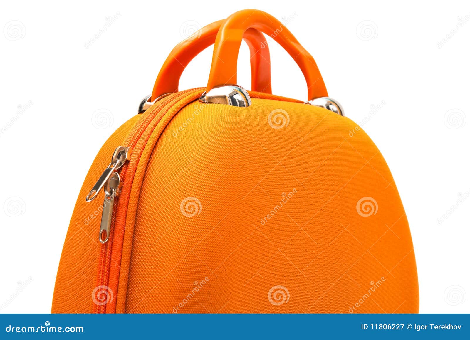 Orange large handbag stock image. Image of suitcase, journey - 11806227