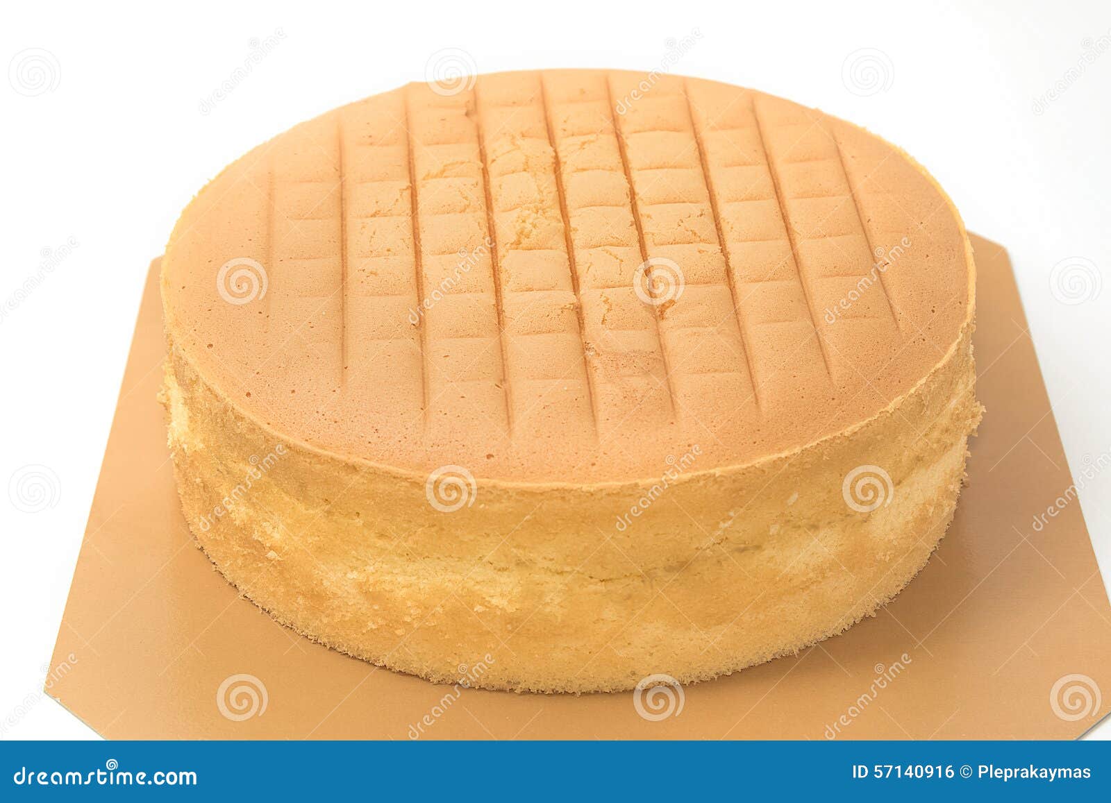 Orange Layer Cake Just Out of the Oven Stock Photo - Image of making ...
