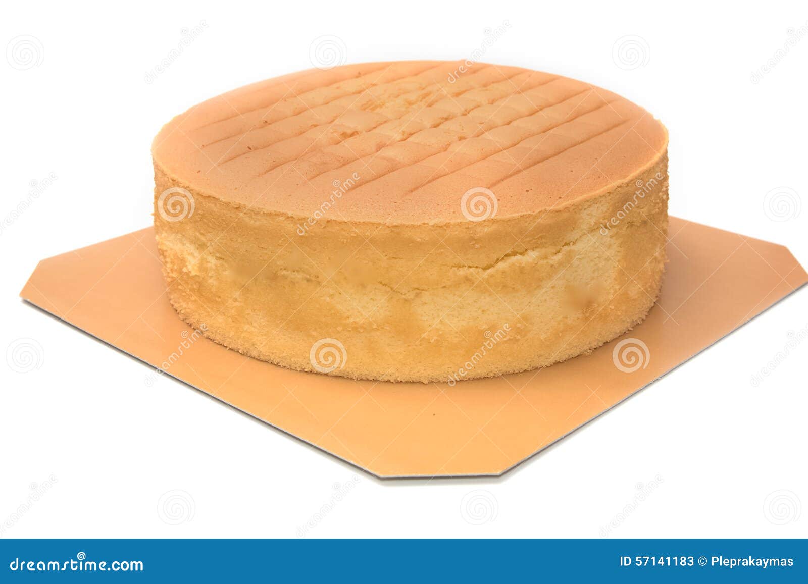 Orange Layer Cake Just Out of the Oven Stock Image - Image of cuisine ...