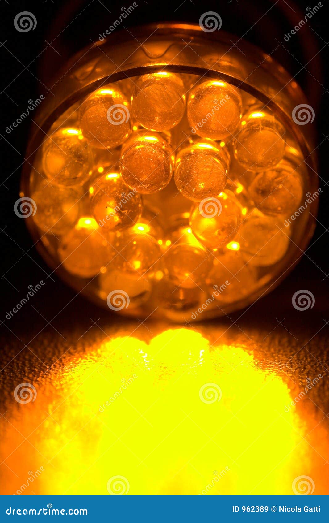 Orange led stock image. Image of frequency, control, simple - 962389