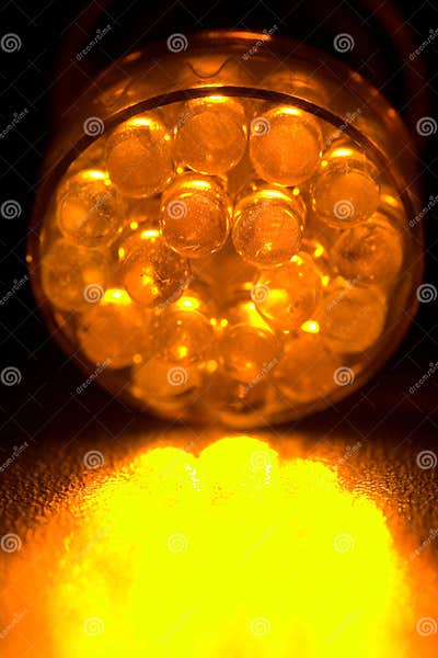 Orange led stock image. Image of frequency, control, simple - 962389