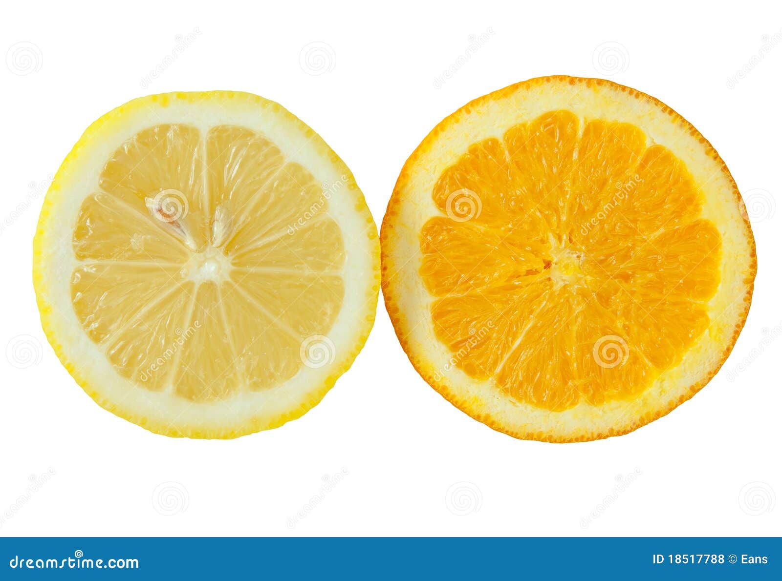 Orange and lemon stock photo. Image of ripe, citrus, orange - 18517788