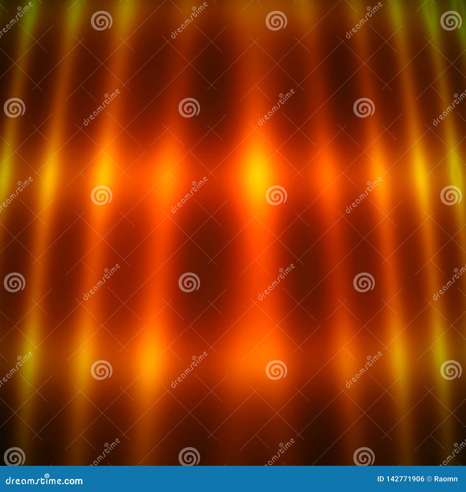 Orange Light Abstract Night Backdrop Stock Illustration - Illustration ...