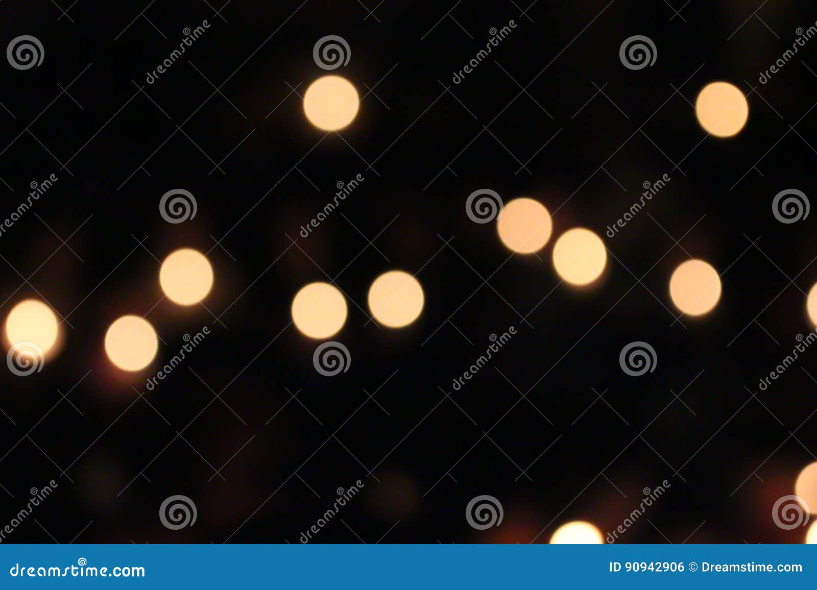 Orange Light, Circle and Light Yellow Stock Photo - Image of colorful ...