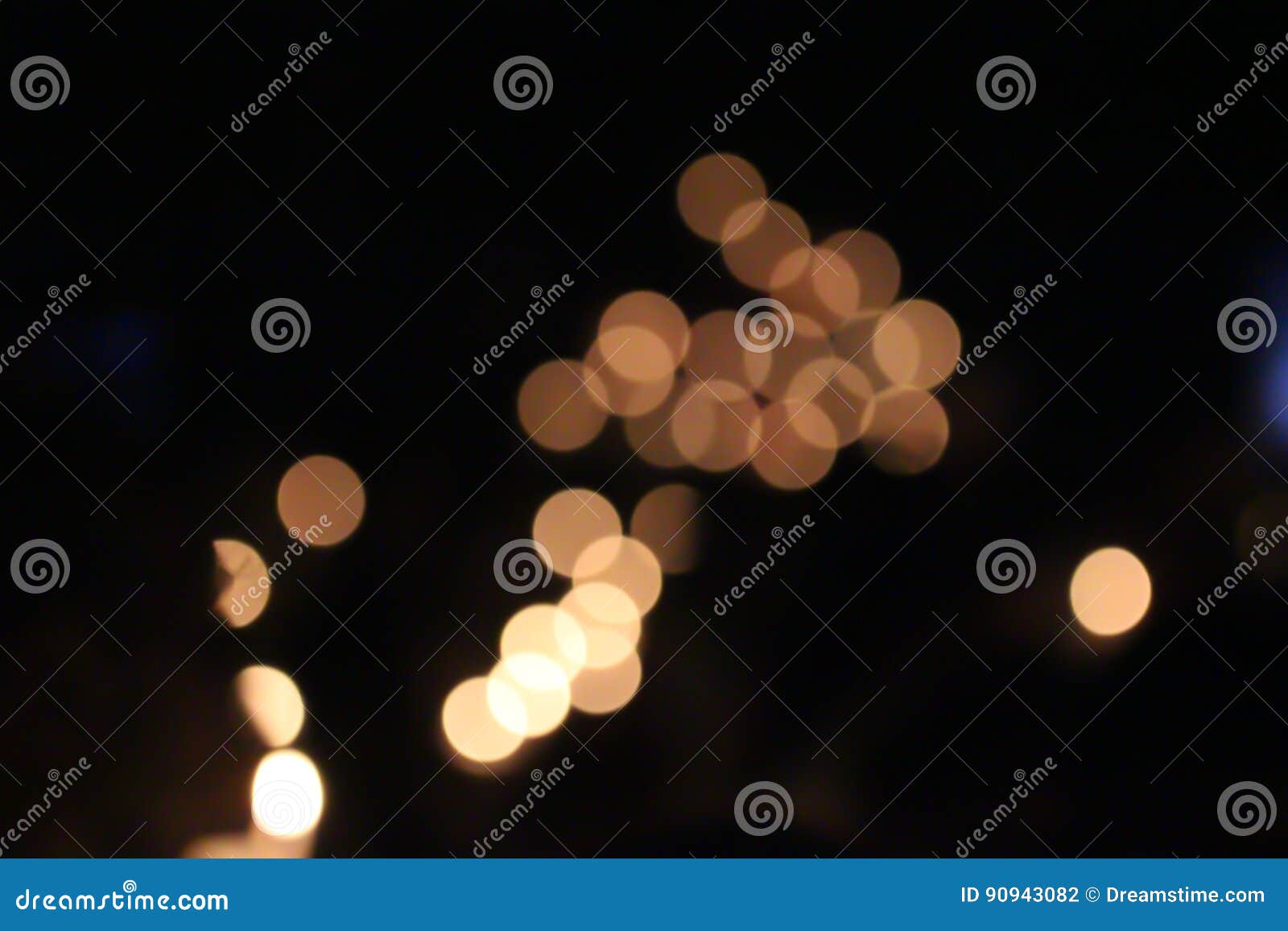 Orange Light, Circle and Light Yellow Stock Photo - Image of circular ...