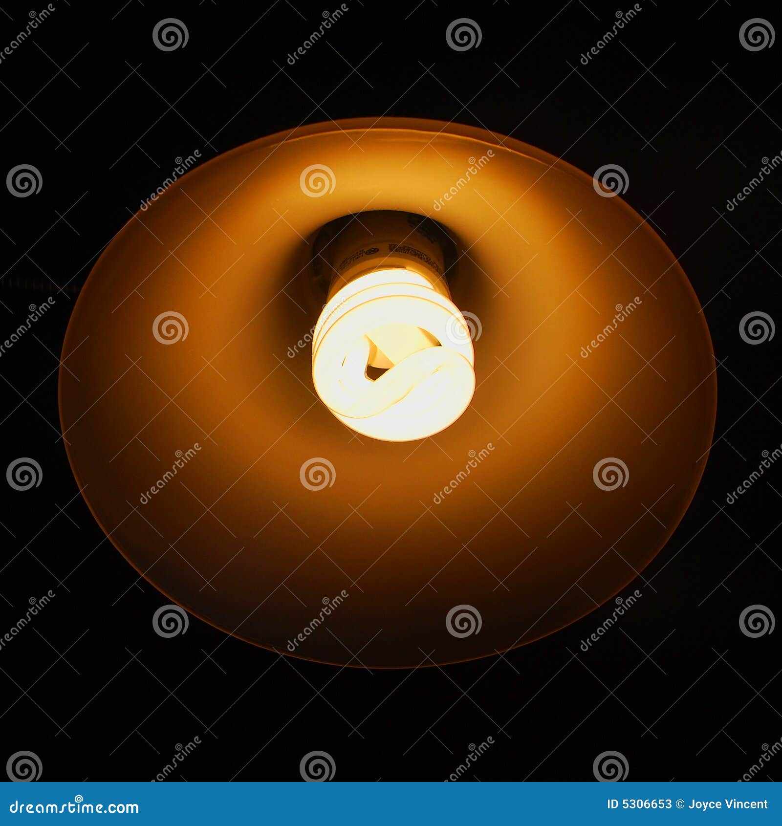 Orange Light Lamp Illuminated Stock Image - Image of save, abstract ...