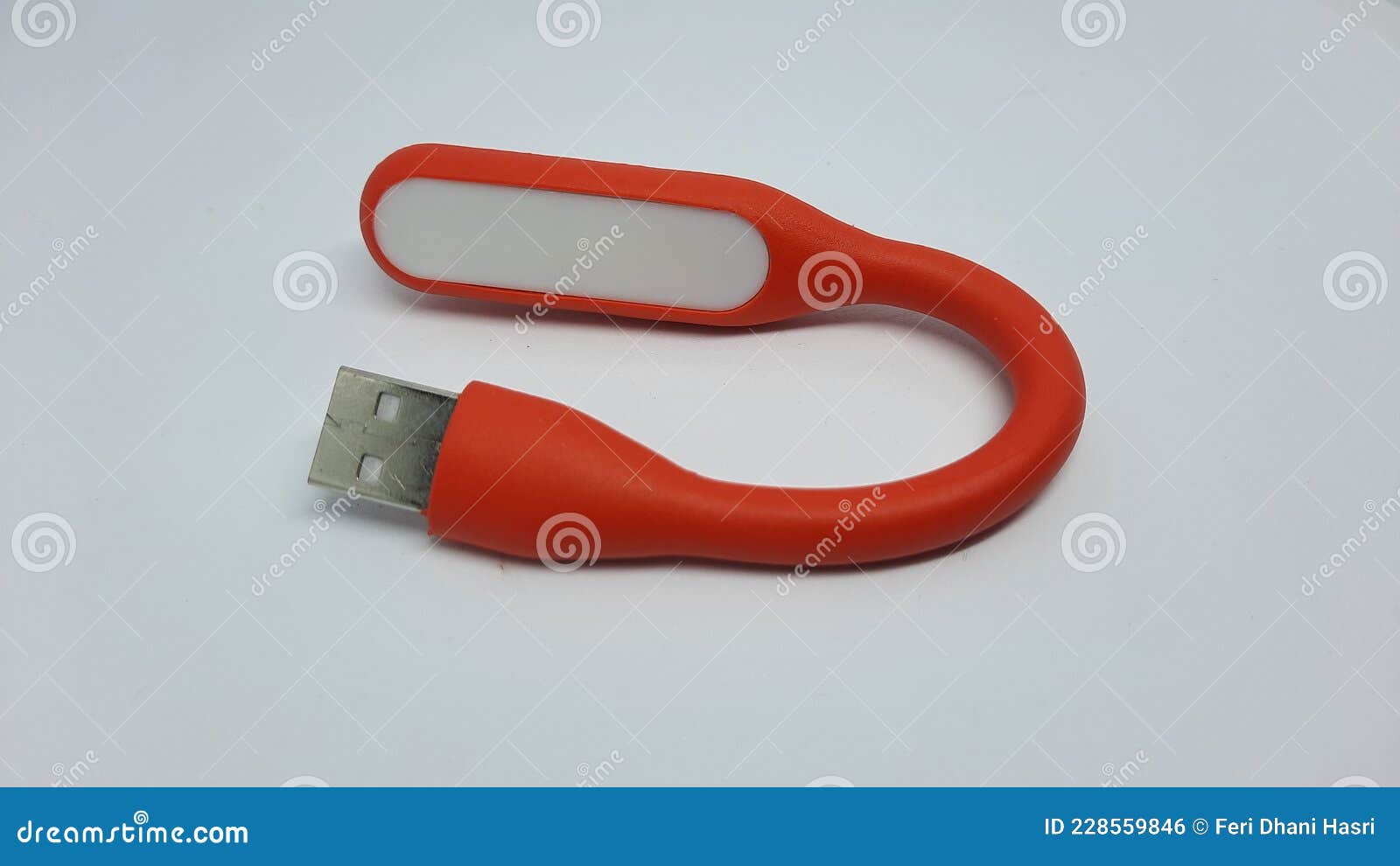 Orange Light Stick Isolated on White Background Stock Photo - Image of ...