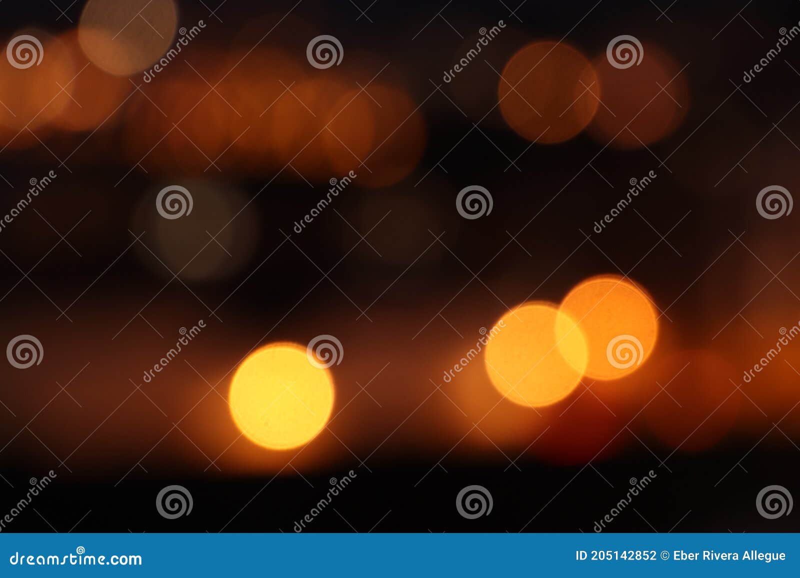 Orange lights at the night stock photo. Image of orange - 205142852