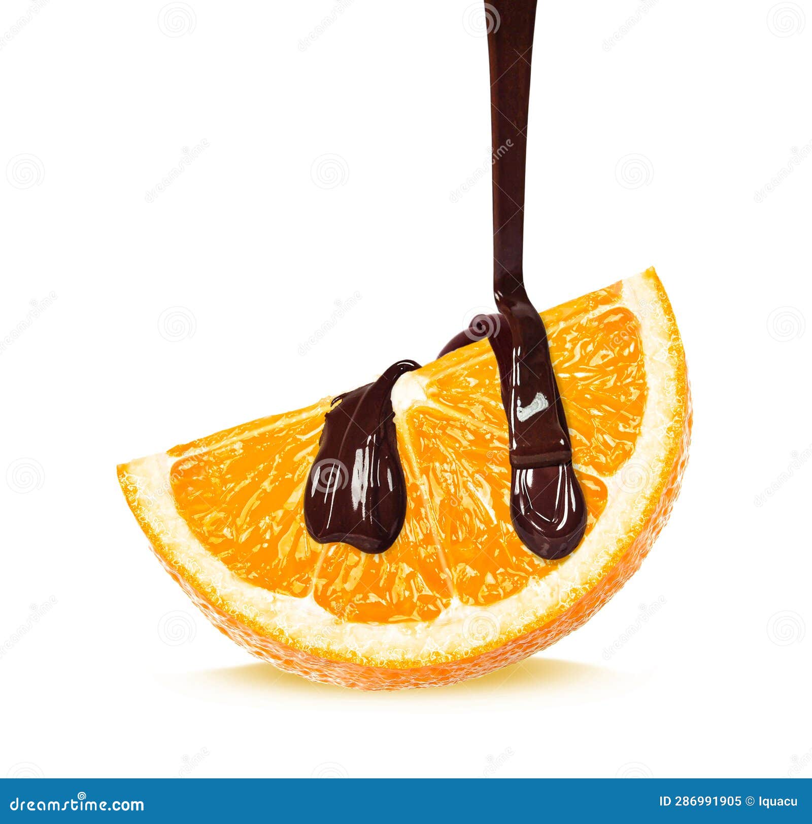 Orange and Liquid Chocolate Stock Image - Image of ingredient ...