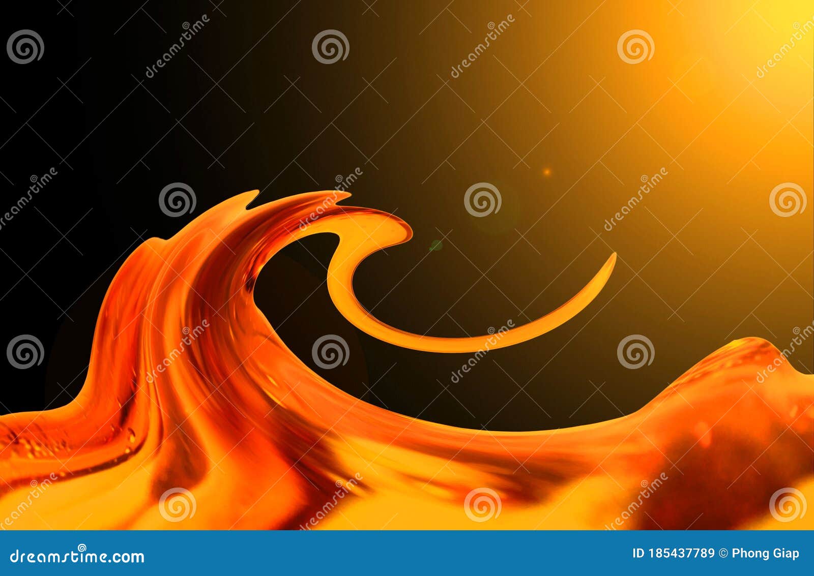 Orange Liquid Concept. stock image. Image of nature - 185437789