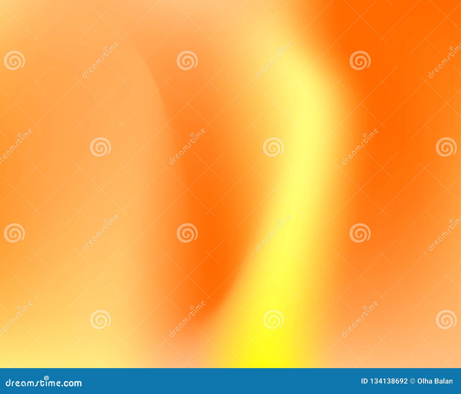 Orange Liquid Wavy Gradient Vector Background Stock Vector ...