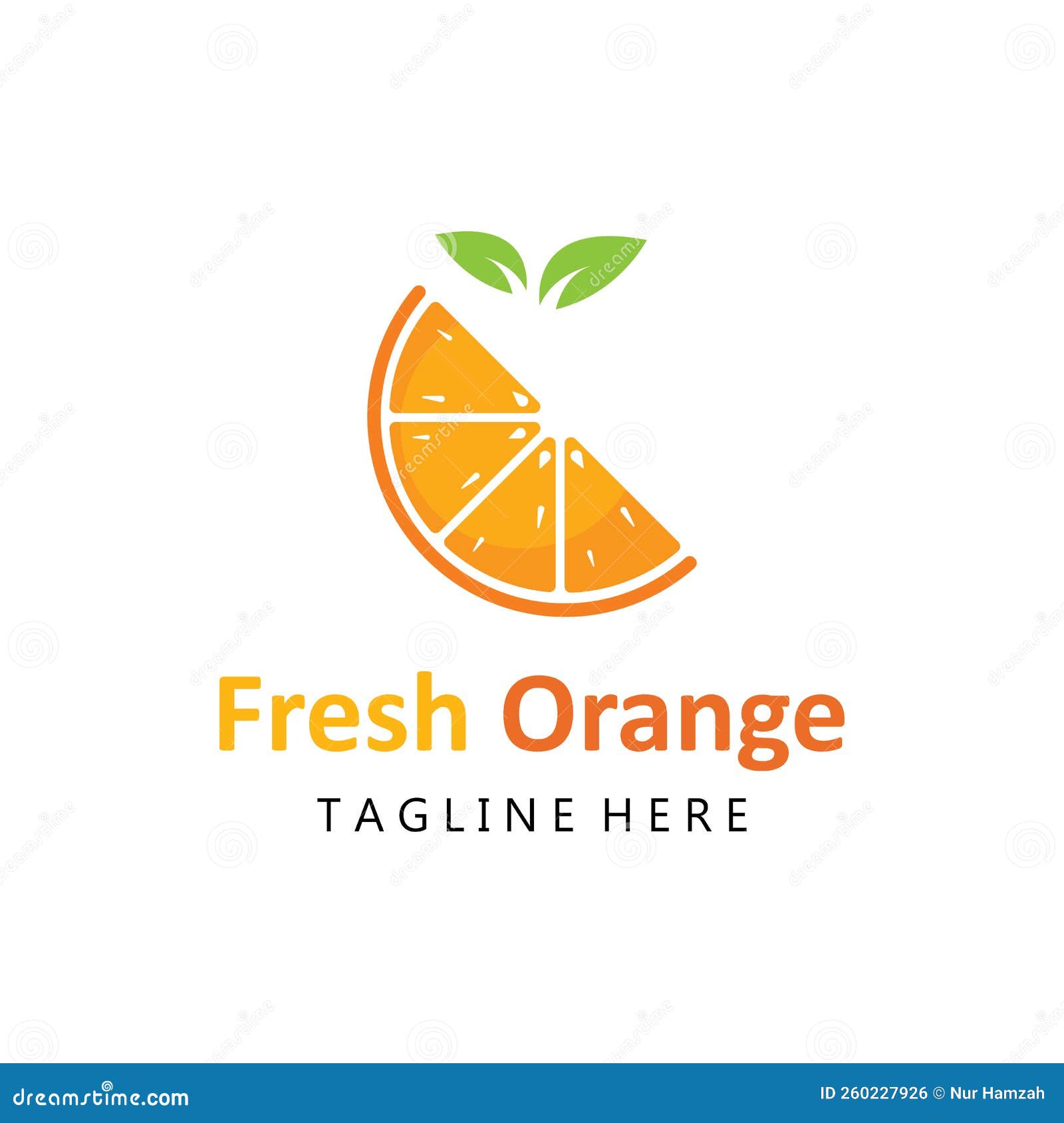 Orange logo design stock vector. Illustration of tech - 260227926