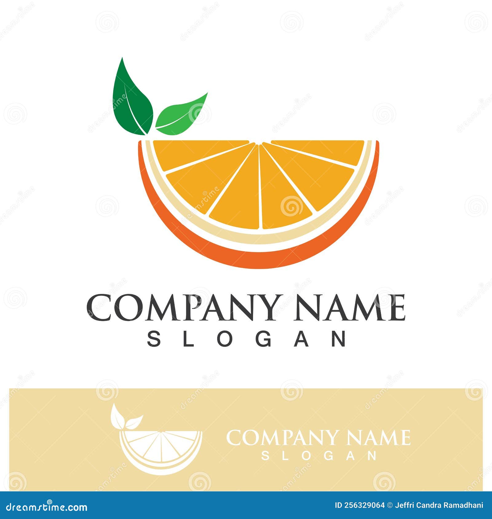 Orange Logo Icon Design Illustration Stock Vector - Illustration of ...