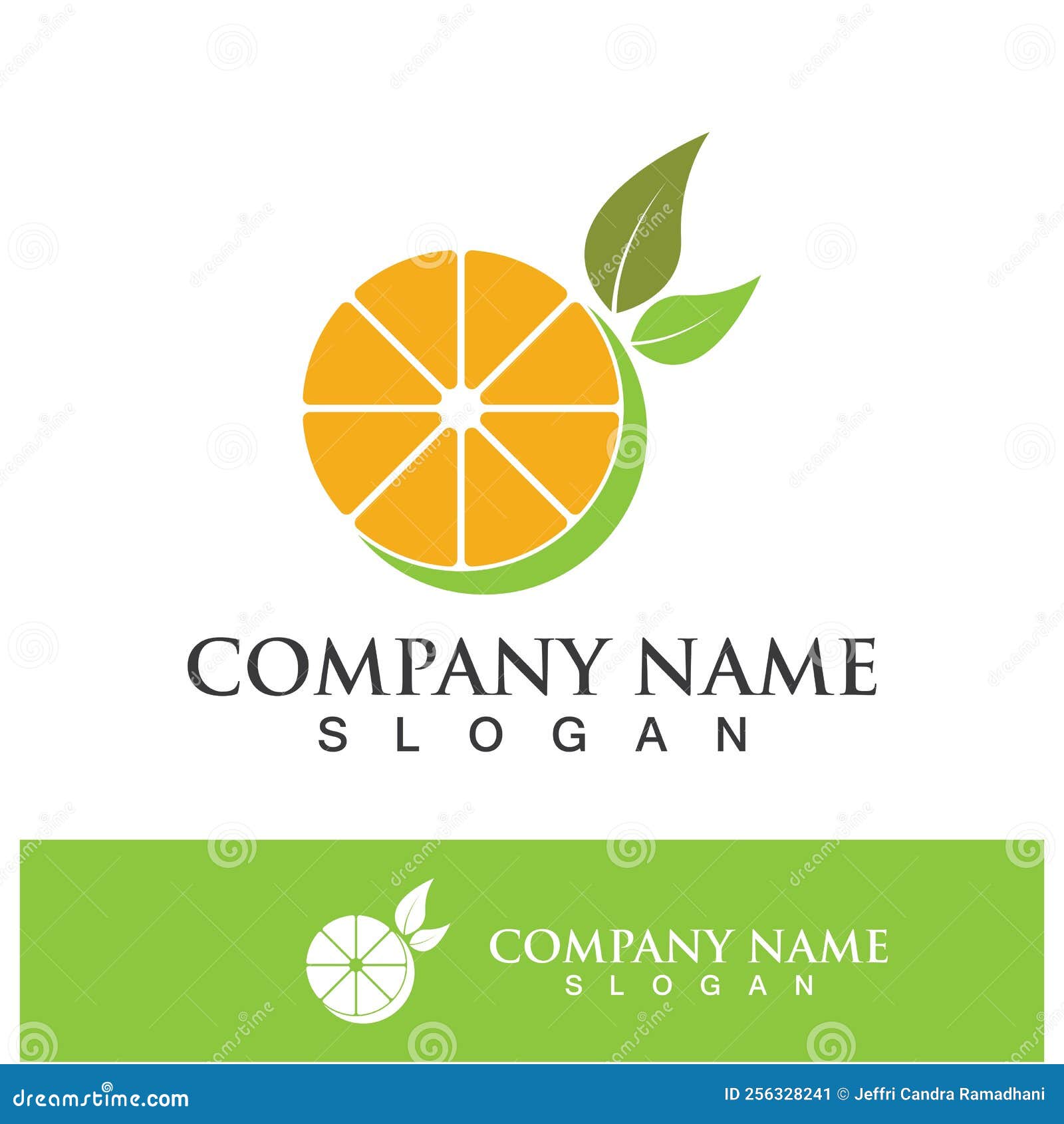 Orange Logo and Symbol Vector Icon Stock Vector - Illustration of ...