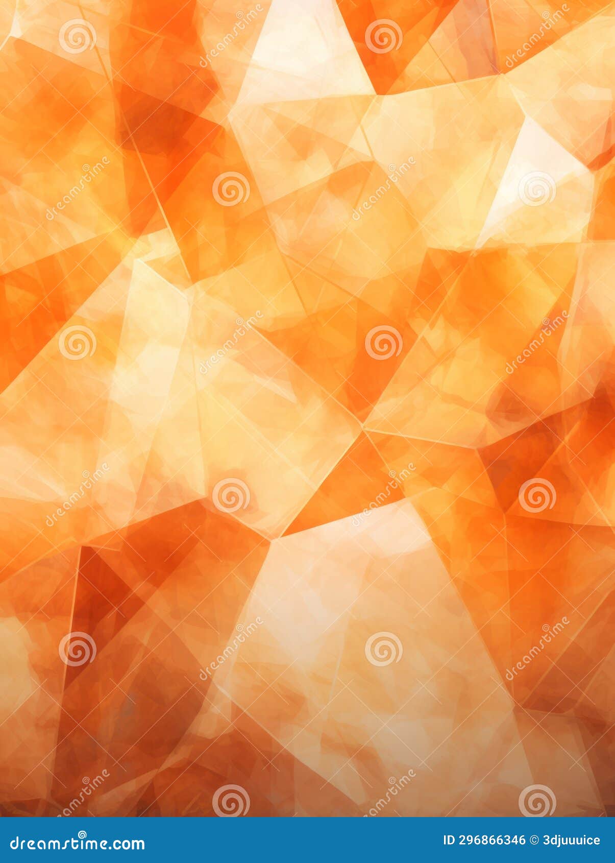 Orange Marble Creative Abstract Geometric Texture. Stock Illustration ...