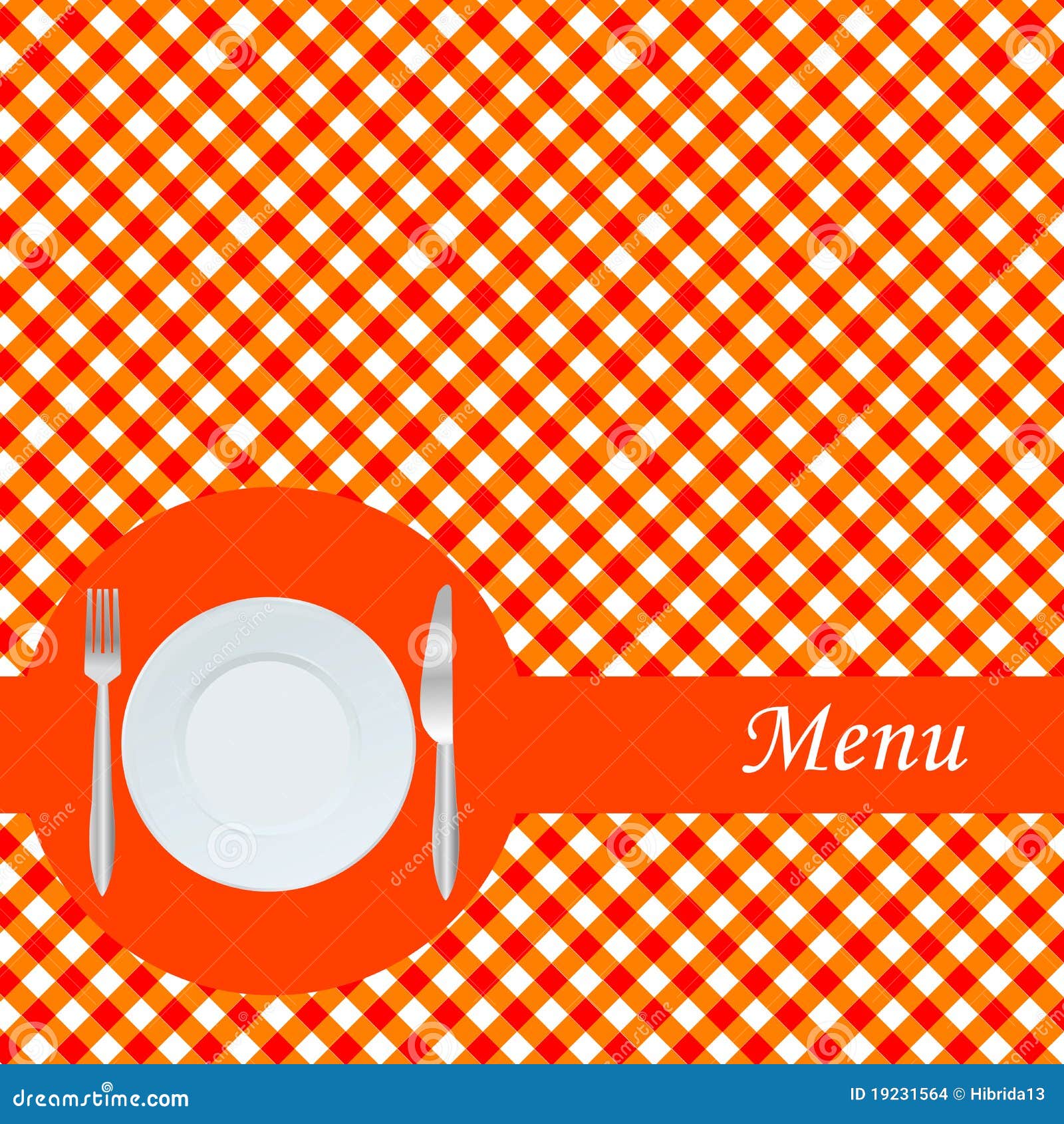 Orange Menu Options For The Week. Template For Food Diary. Meal Plan ...