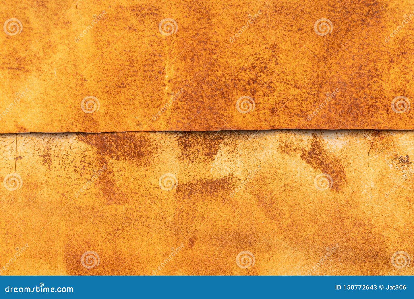 Orange Metal Rusty Background, Metal Grunge Texture Stock Image - Image ...
