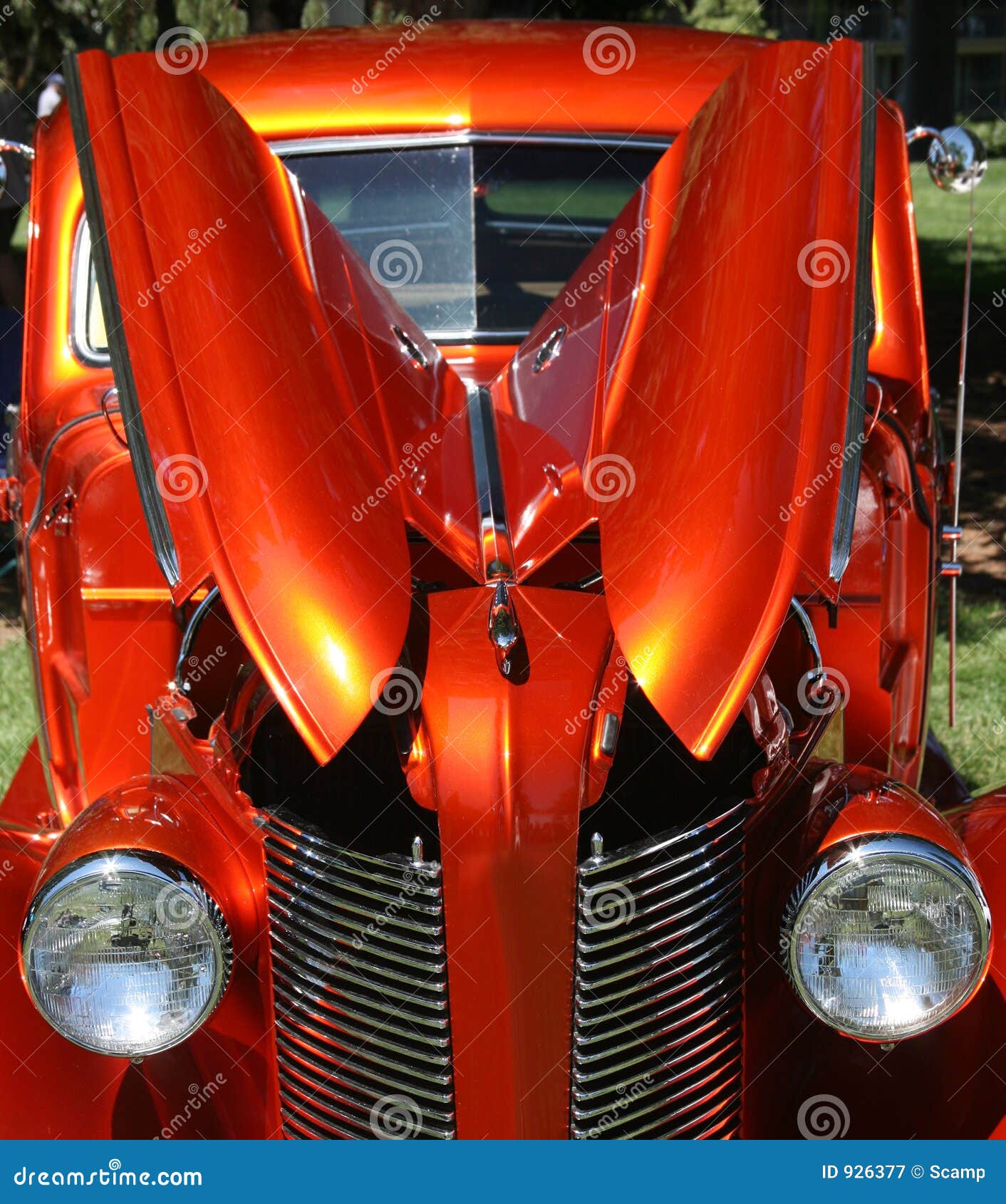 Orange Metallic Background Royalty-Free Stock Photography ...