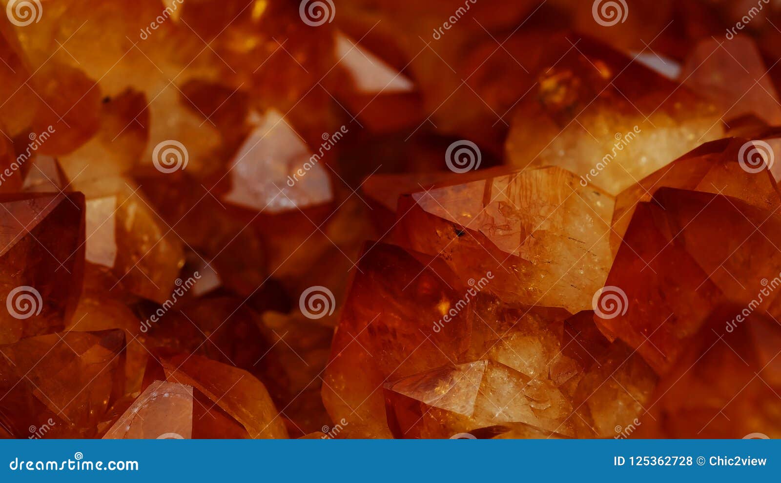 Mineral Citrine Quartz Cluster Crystal Texture Stock Photo - Image of ...