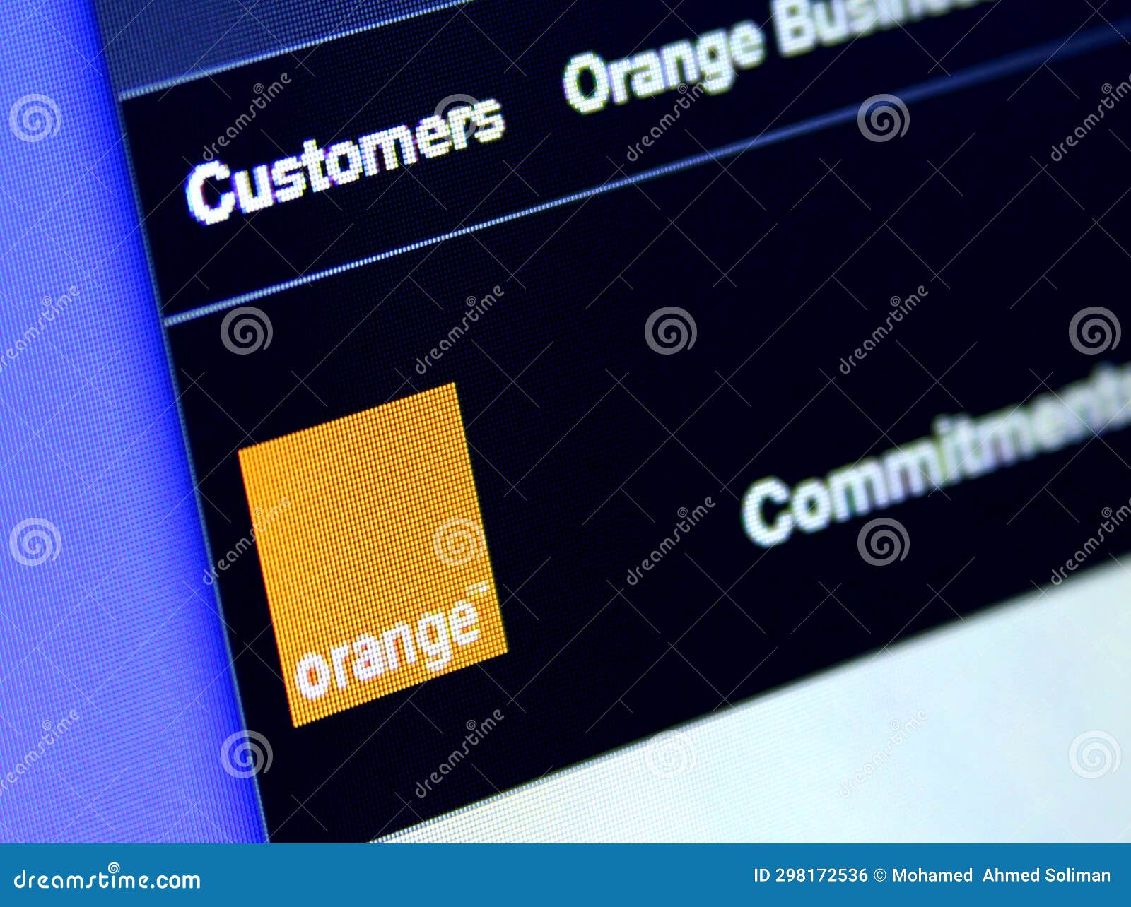 Orange Mobile Operator Logo Editorial Photo - Image of cellphone ...