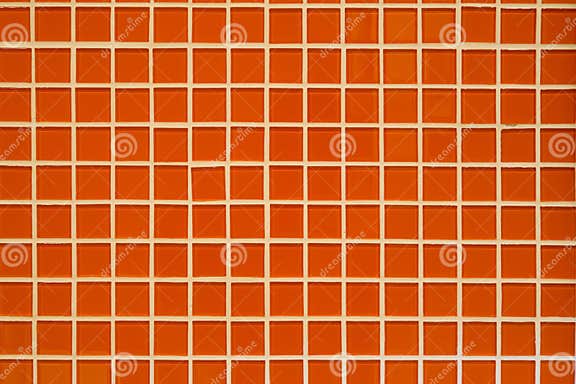 Orange mosaic texture stock image. Image of group, ceramics - 12665185