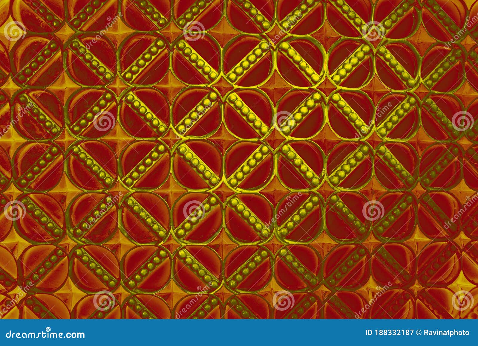 Orange Net Pattern with Golden Pearls Stock Illustration - Illustration ...