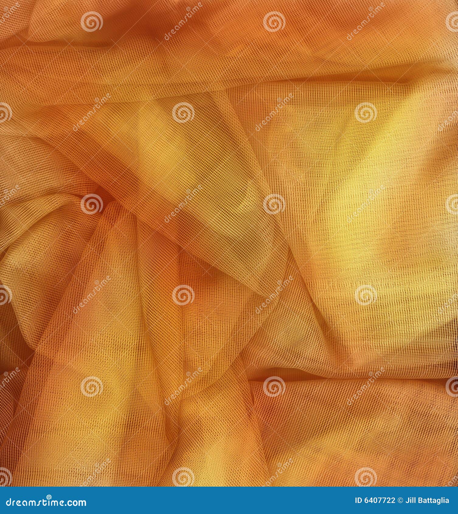 Orange Netting Fabric stock photo. Image of golden, fabric - 6407722